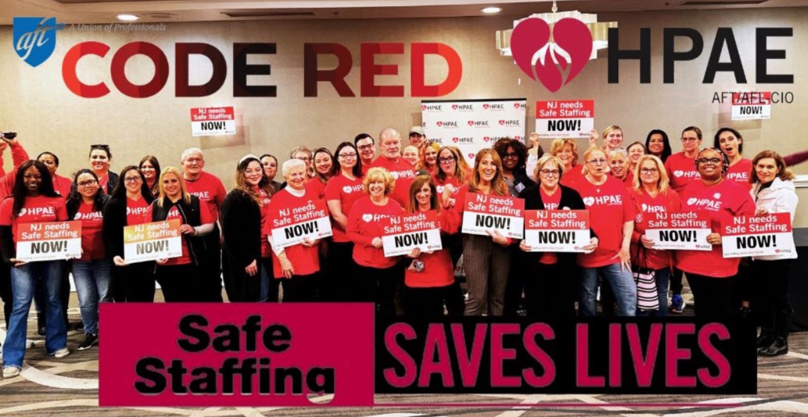 HPAE CODE RED Press Conference - Health Professionals & Allied Employees
